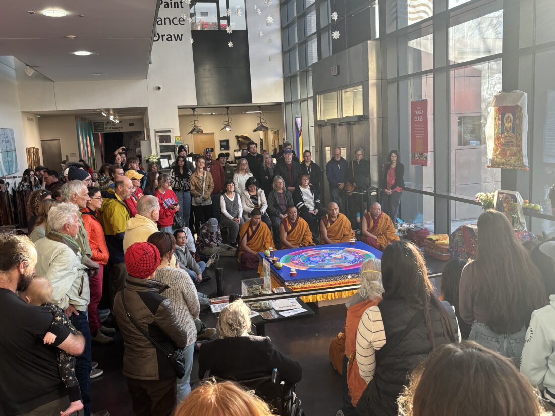 PHOTOS: Closing ceremony for mandala project at Lawrence Arts Center ...